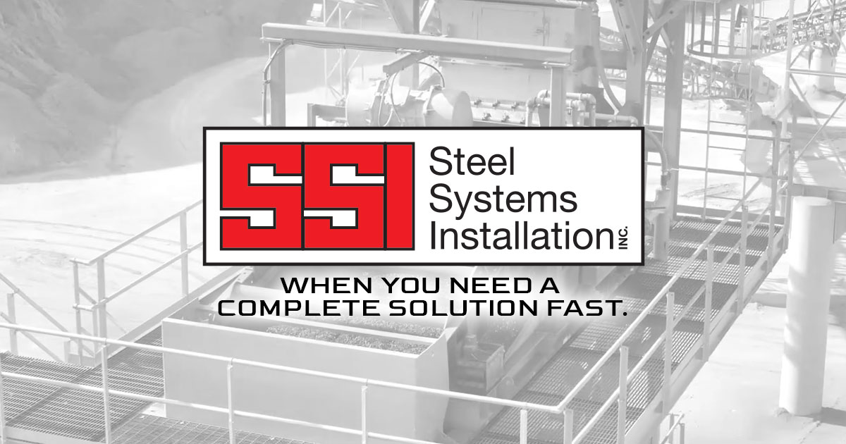 Mule Screen by Steel Systems Installation - Support
